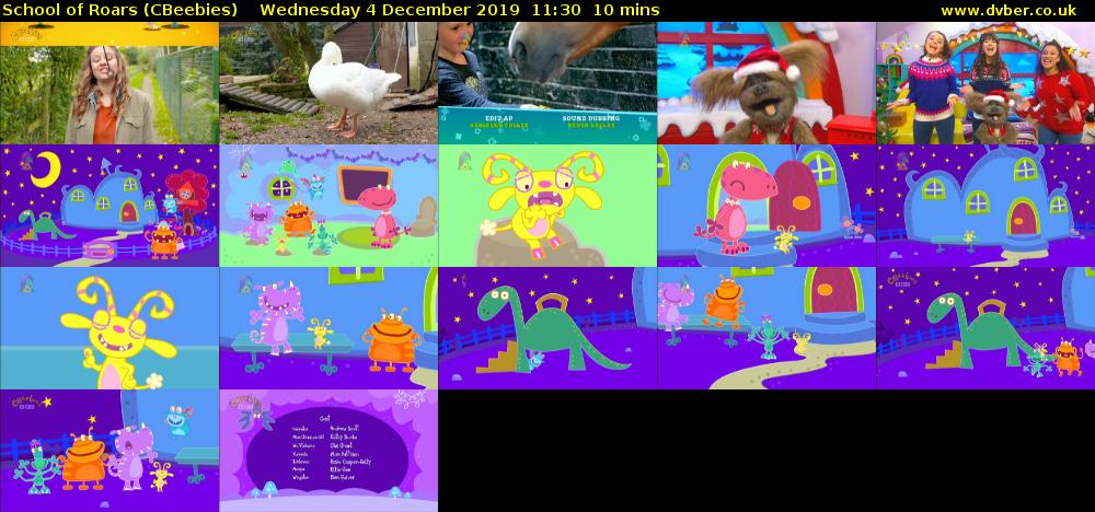 School of Roars (CBeebies) - 2019-12-04-1130