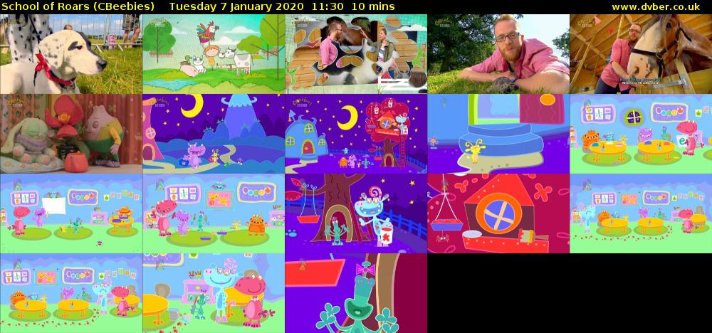 School of Roars (CBeebies) - 2020-01-07-1130