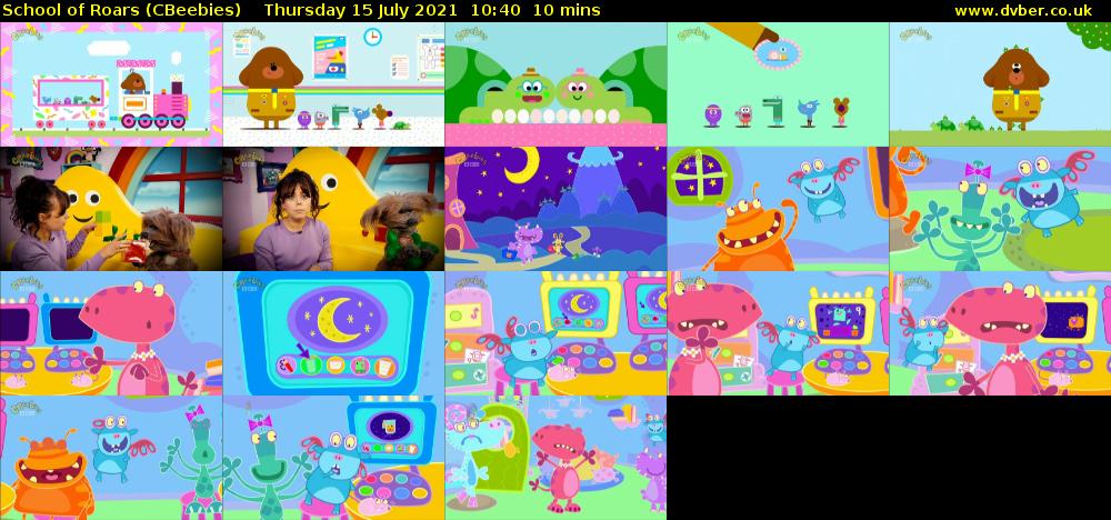 School of Roars (CBeebies) - 2021-07-15-1040