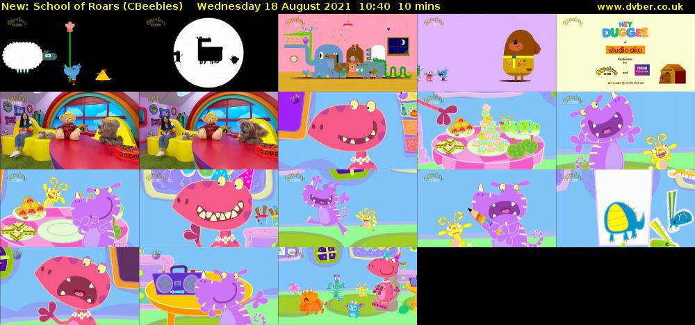 School of Roars (CBeebies) - 2021-08-18-1040