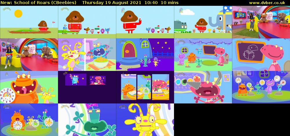 School of Roars (CBeebies) - 2021-08-19-1040
