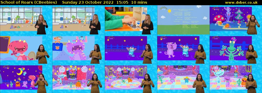 School of Roars (CBeebies) - 2022-10-23-1505