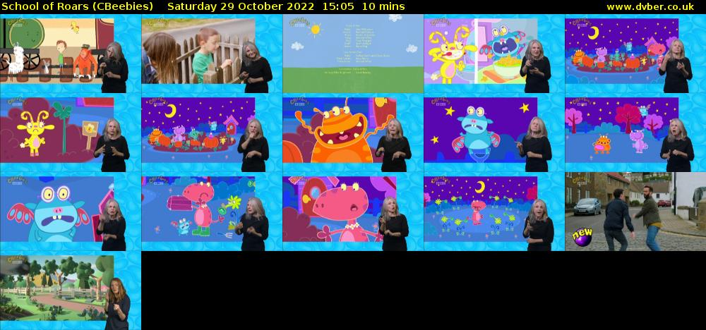 School of Roars (CBeebies) - 2022-10-29-1505