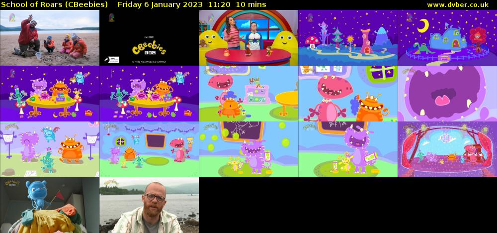 School of Roars (CBeebies) - 2023-01-06-1120