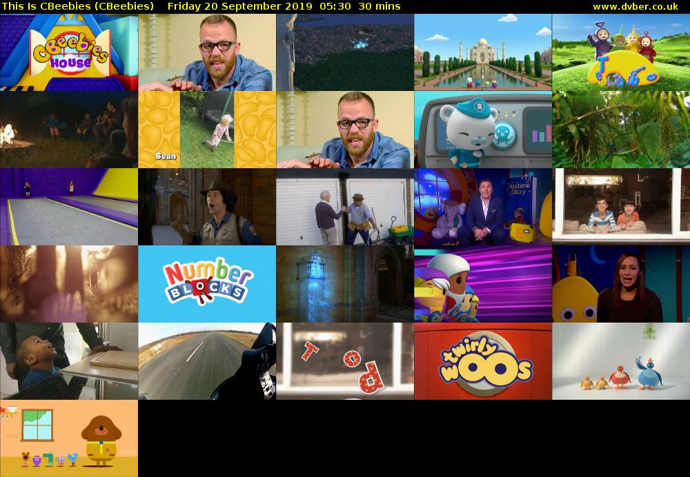 This Is CBeebies (CBeebies) - 2019-09-20-0530