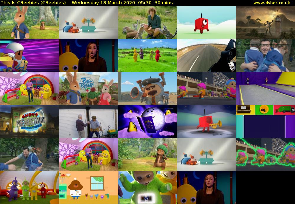 This Is CBeebies (CBeebies) - 2020-03-18-0530