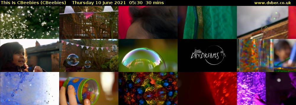 This Is CBeebies (CBeebies) - 2021-06-10-0530