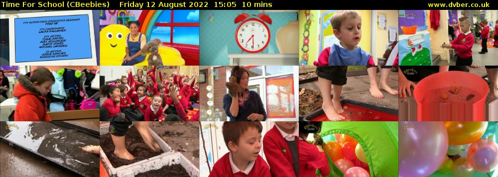 Time for School (CBeebies) - 2022-08-12-1505
