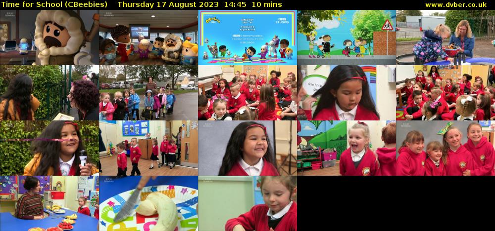 Time for School (CBeebies) - 2023-08-17-1445