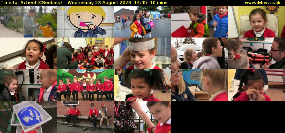 Time for School (CBeebies) - 2023-08-23-1445
