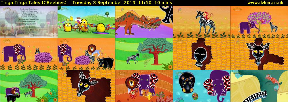 Tinga Tinga Tales (CBeebies) - 2019-09-03-1150