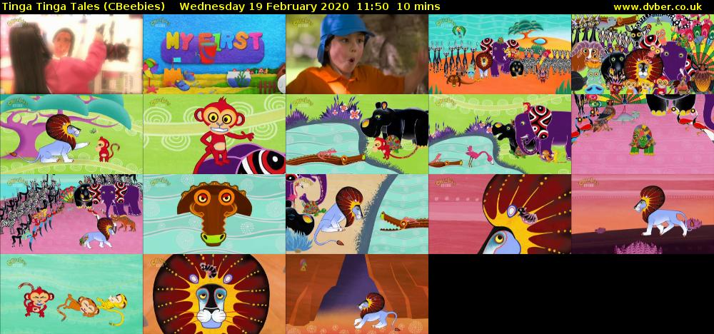 Tinga Tinga Tales (CBeebies) - 2020-02-19-1150
