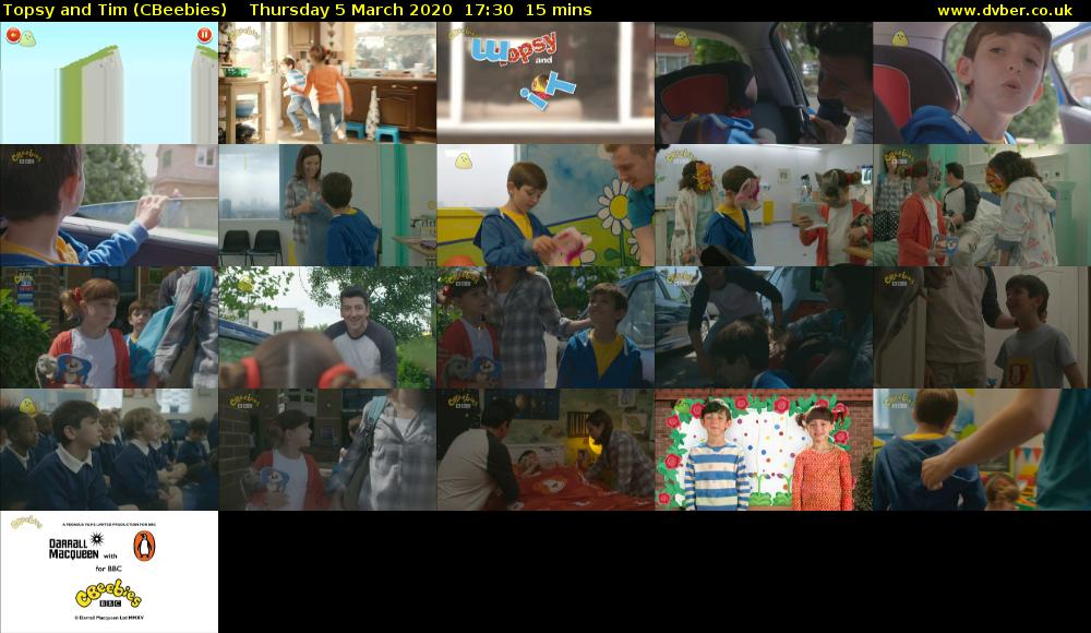 Topsy and Tim (CBeebies) - 2020-03-05-1730 Topsy and Tim (CBeebies) - 2020-03-05-1730