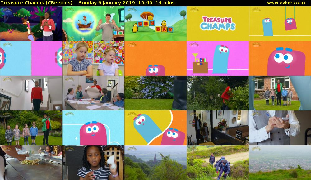 Treasure Champs (CBeebies) - 2019-01-06-1640