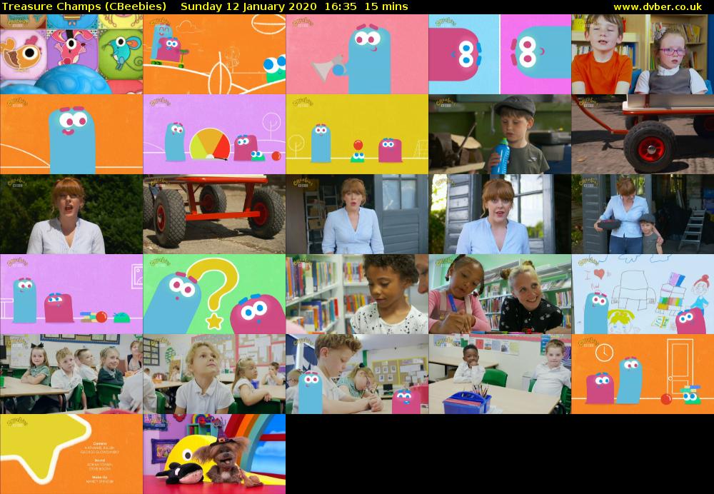 Treasure Champs (CBeebies) - 2020-01-12-1635