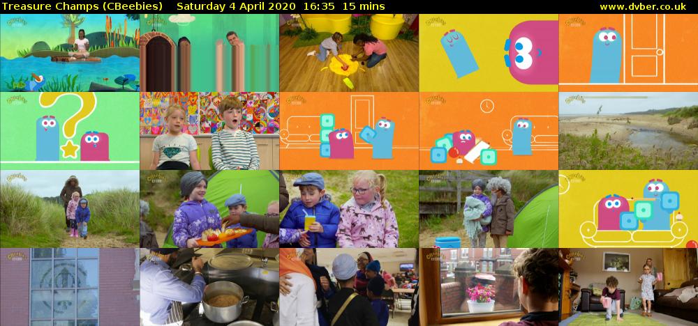 Treasure Champs (CBeebies) - 2020-04-04-1635