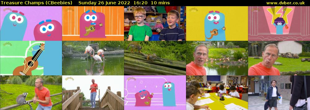 Treasure Champs (CBeebies) - 2022-06-26-1620