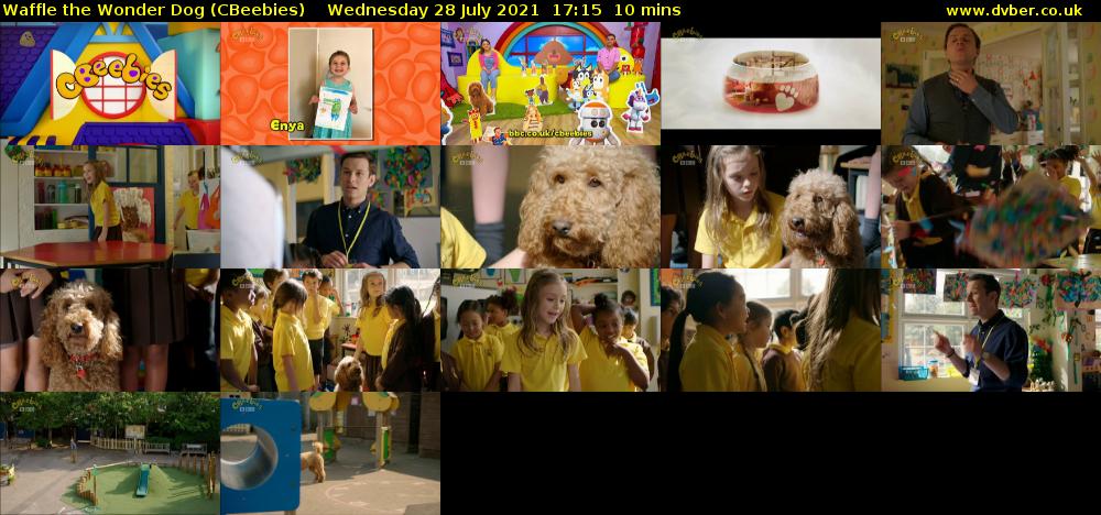 Waffle the Wonder Dog (CBeebies) - 2021-07-28-1715