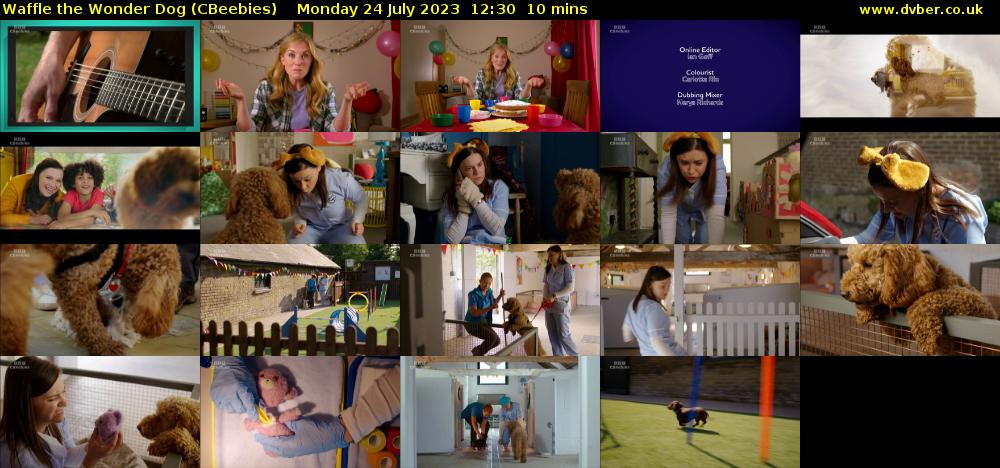 Waffle the Wonder Dog (CBeebies) - 2023-07-24-1230