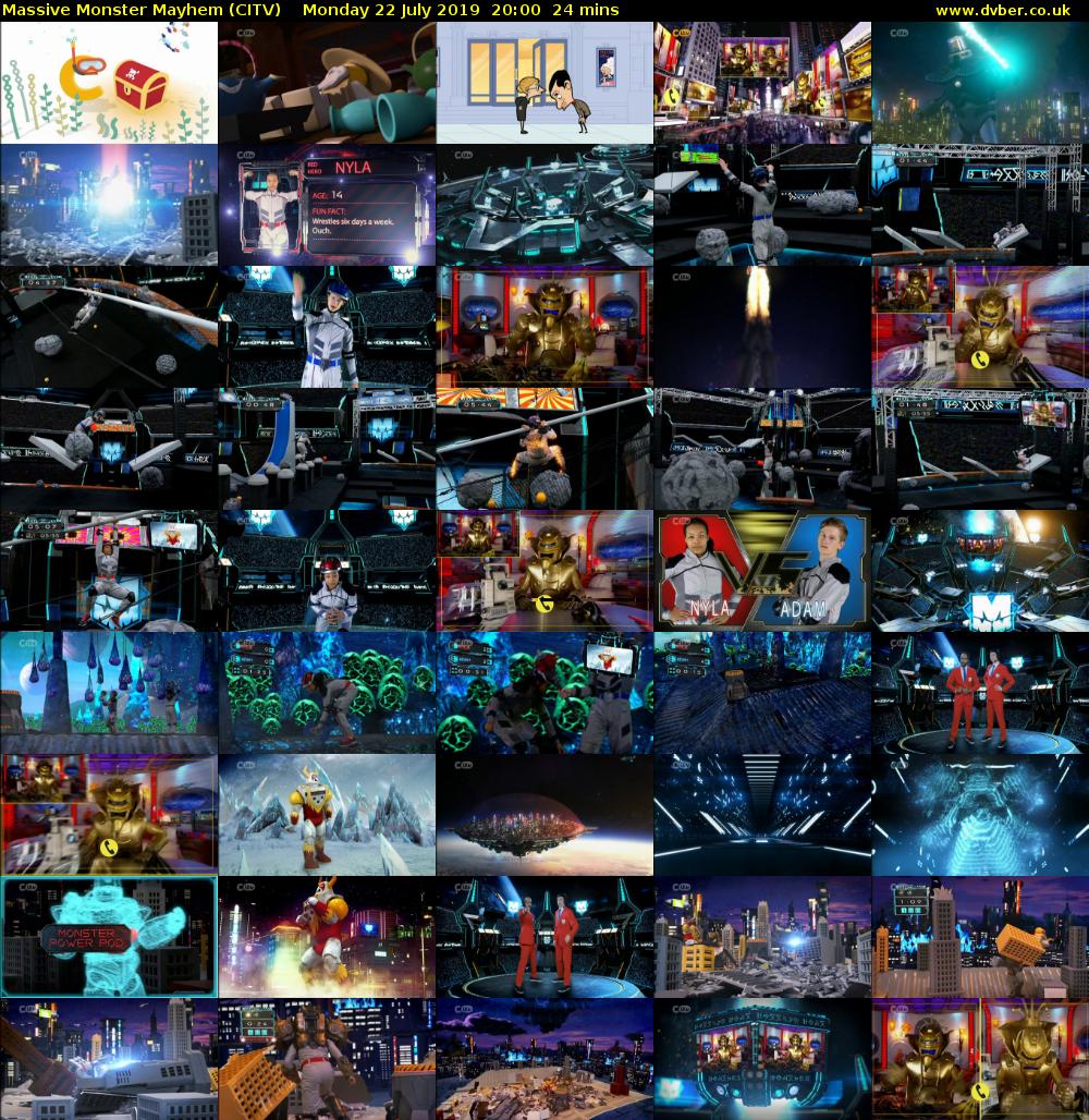 Massive Monster Mayhem (CITV) - 2019-07-22-2000