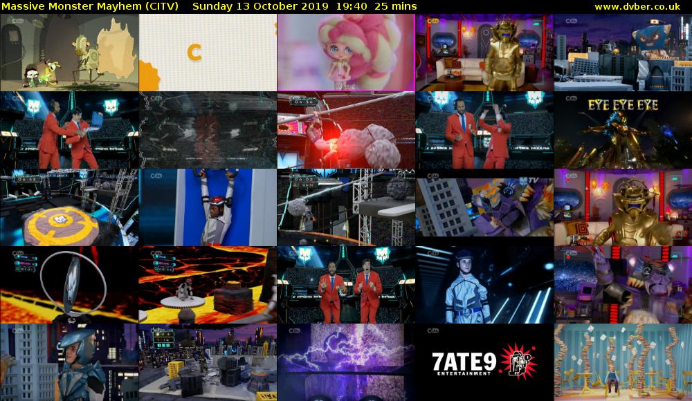 Massive Monster Mayhem (CITV) - 2019-10-13-1940