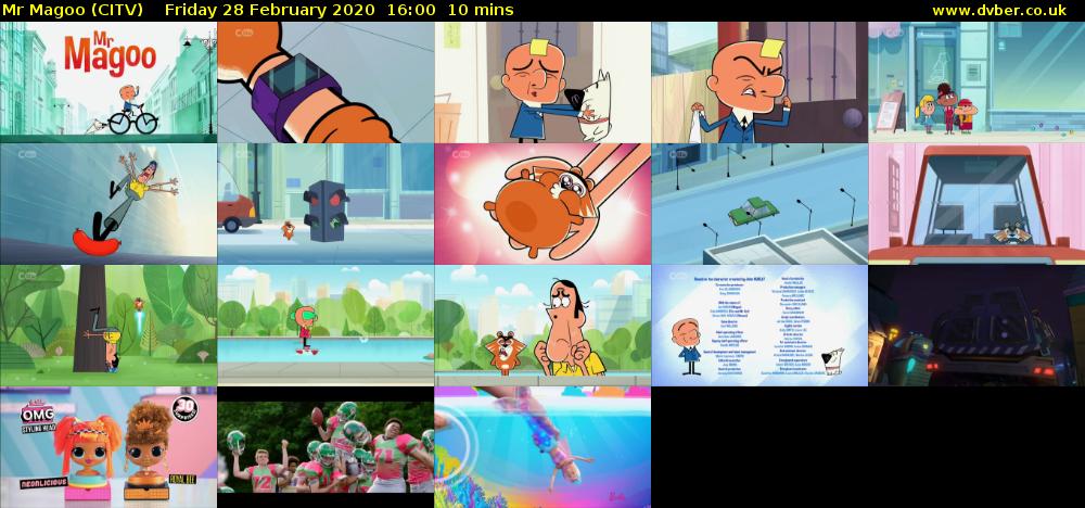 Mr Magoo (CITV) - 2020-02-28-1600