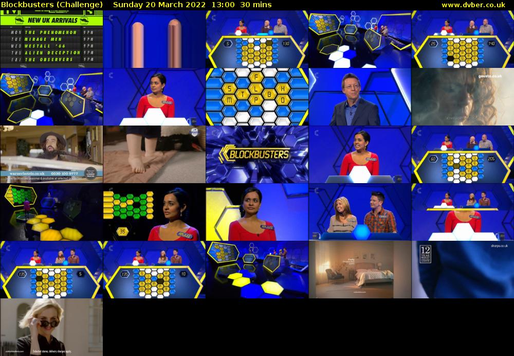 Blockbusters (Challenge) - 2022-03-20-1300