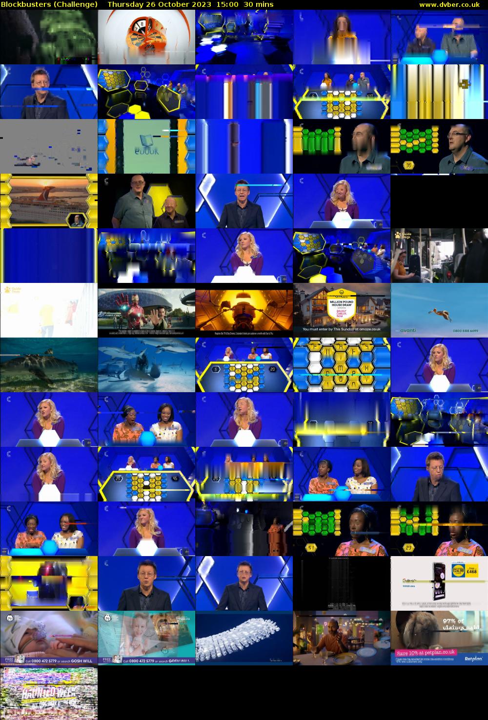 Blockbusters (Challenge) - 2023-10-26-1500