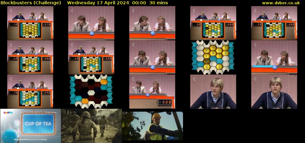 Blockbusters (Challenge) - 2024-04-17-0000