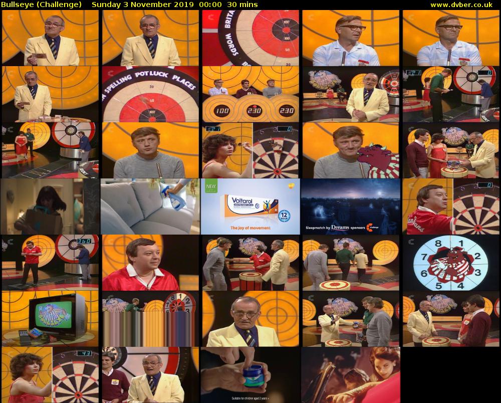 Bullseye (Challenge) - 2019-11-03-0000