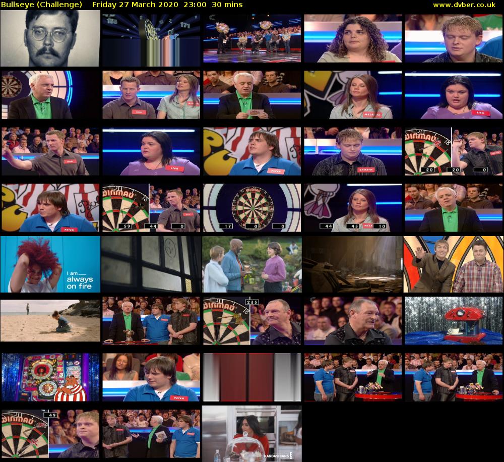 Bullseye (Challenge) - 2020-03-27-2300