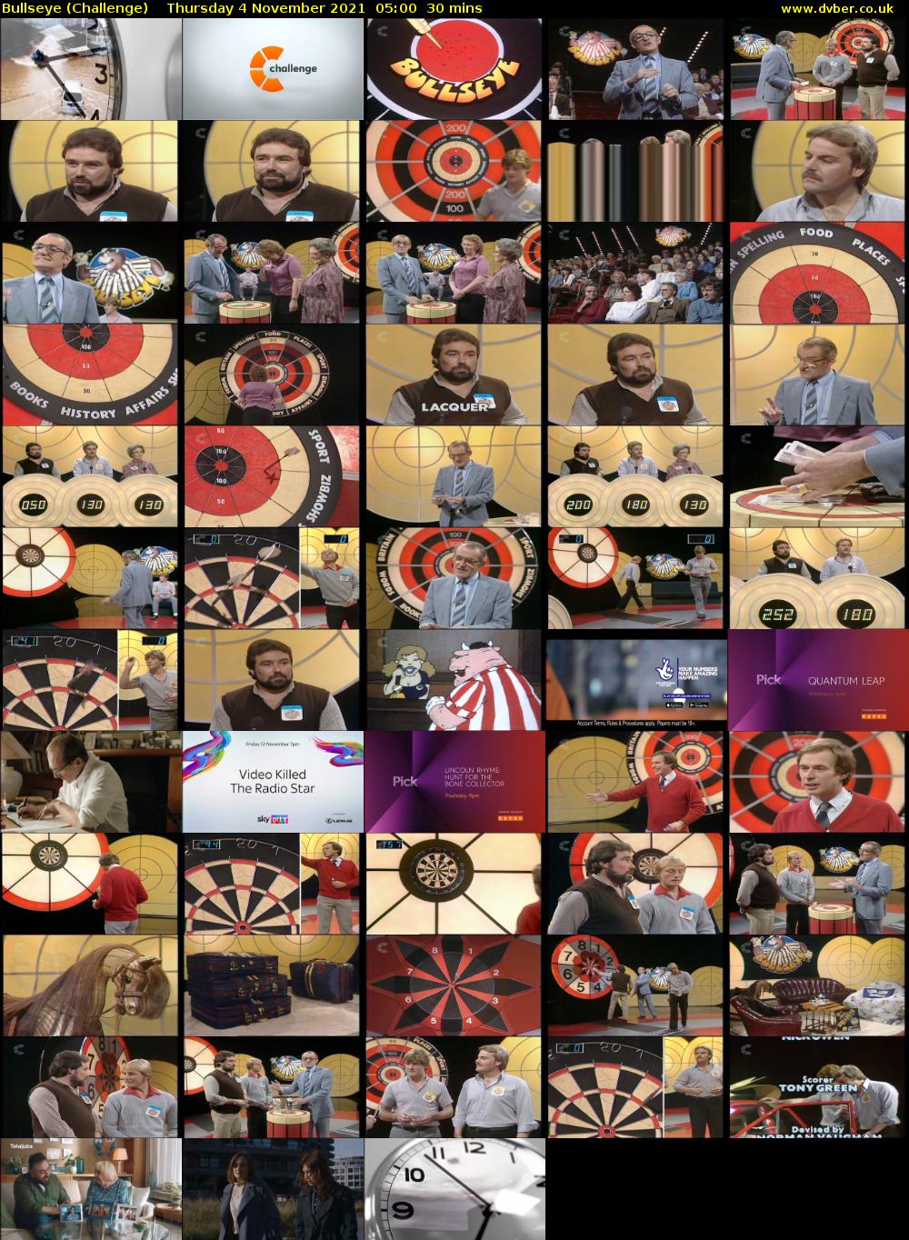 Bullseye (Challenge) - 2021-11-04-0500