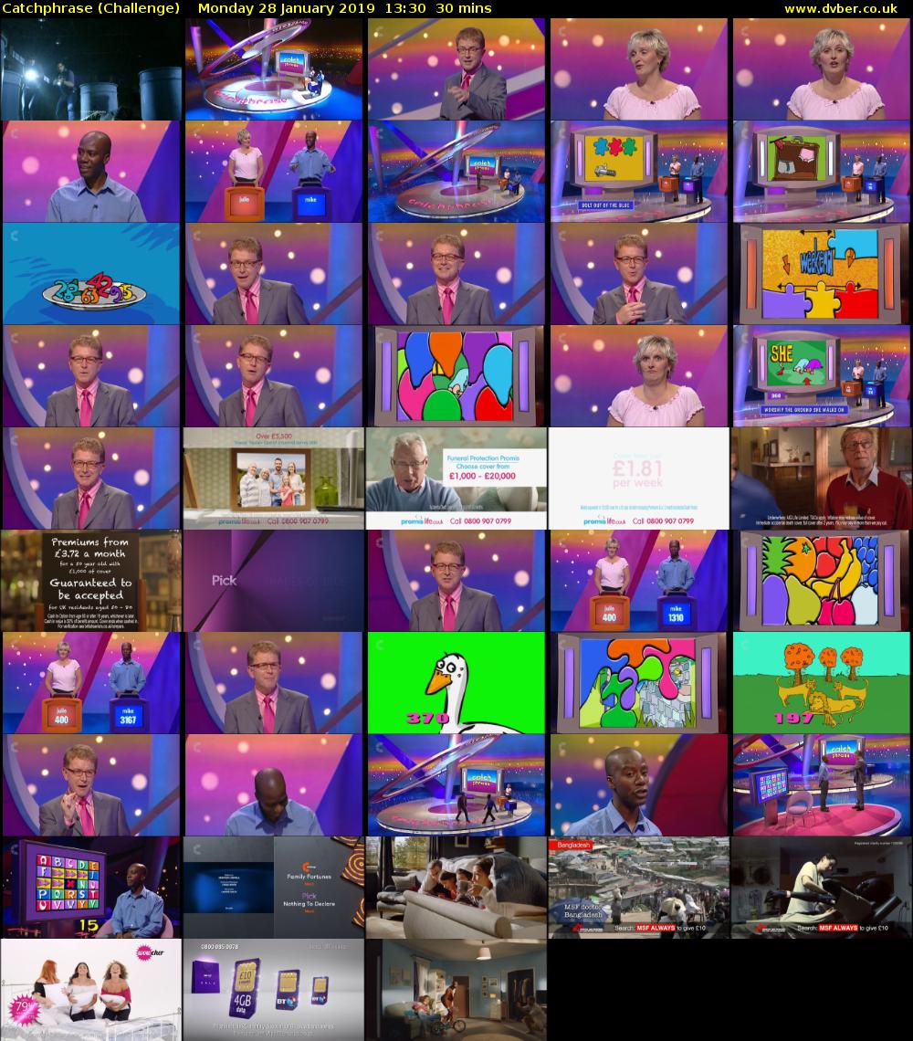 Catchphrase (Challenge) - 2019-01-28-1330