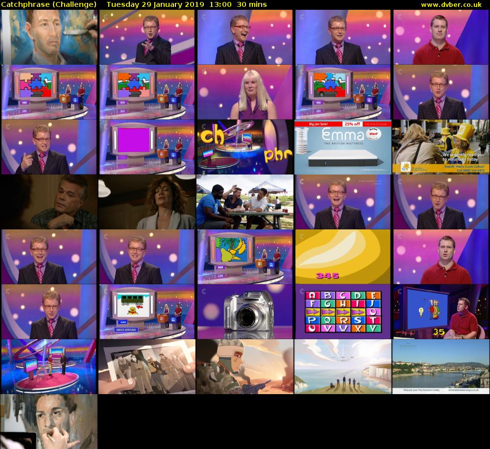 Catchphrase (Challenge) - 2019-01-29-1300
