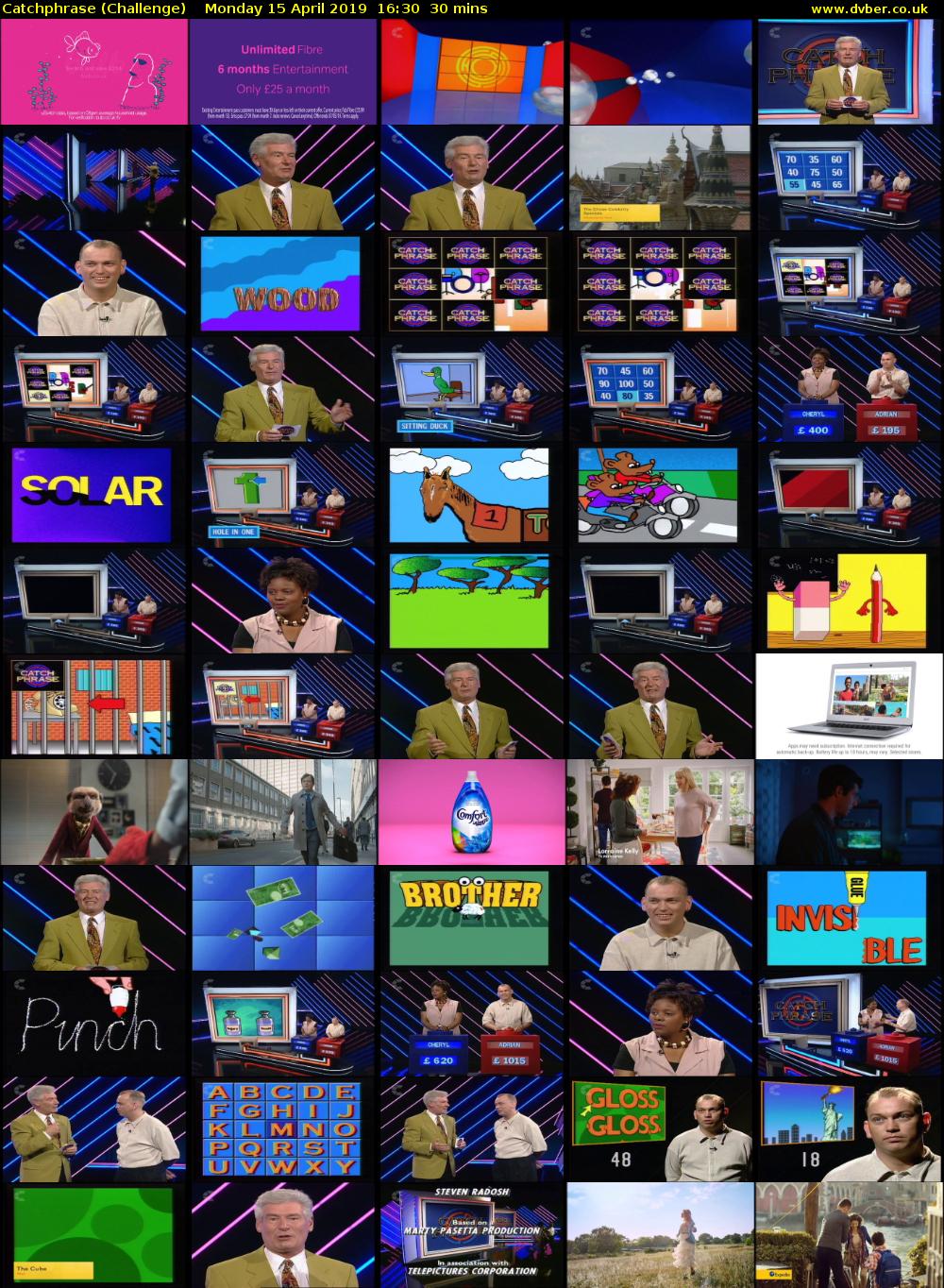 Catchphrase (Challenge) - 2019-04-15-1630