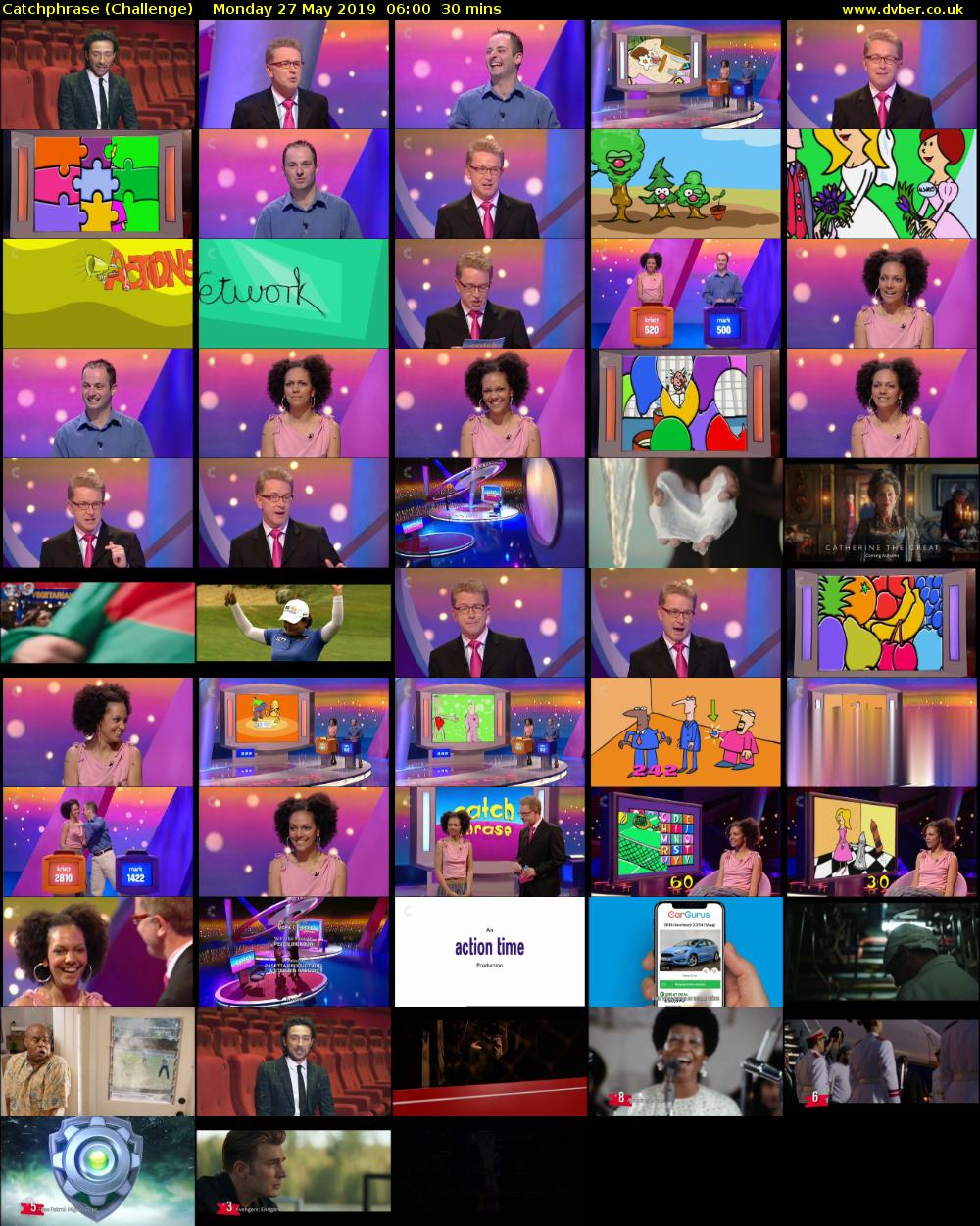 Catchphrase (Challenge) - 2019-05-27-0600