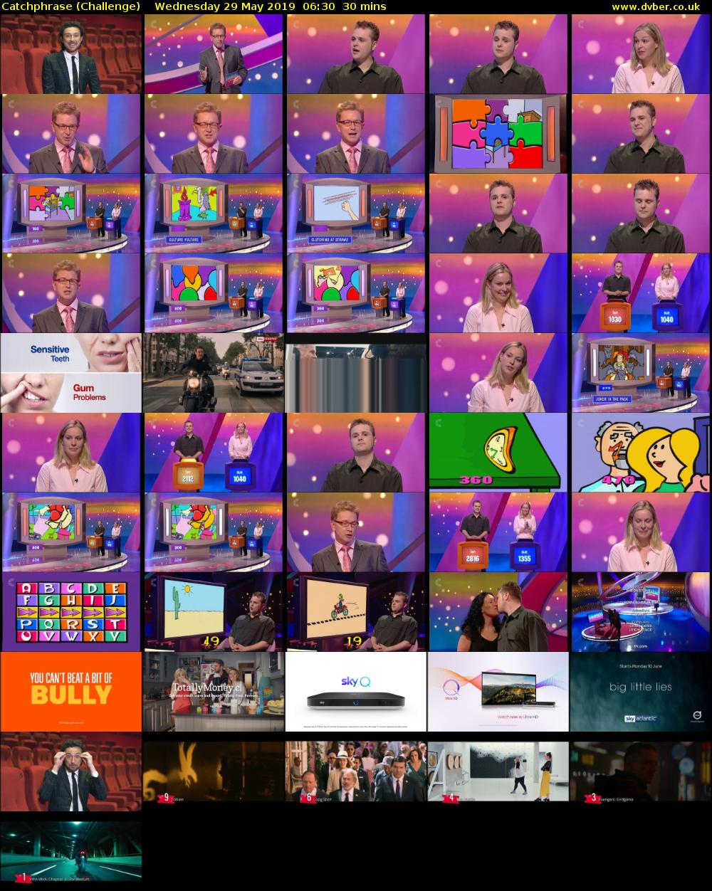 Catchphrase (Challenge) - 2019-05-29-0630