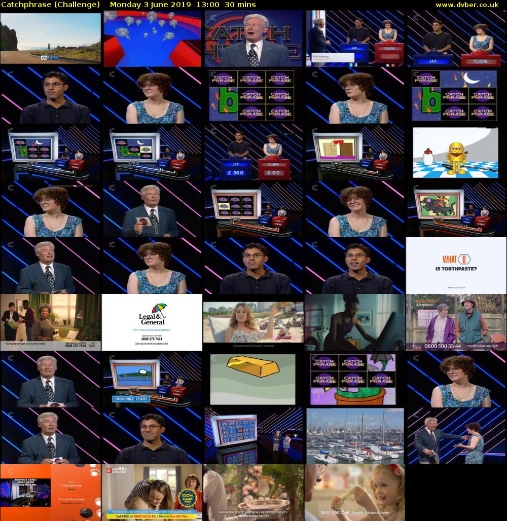 Catchphrase (Challenge) - 2019-06-03-1300