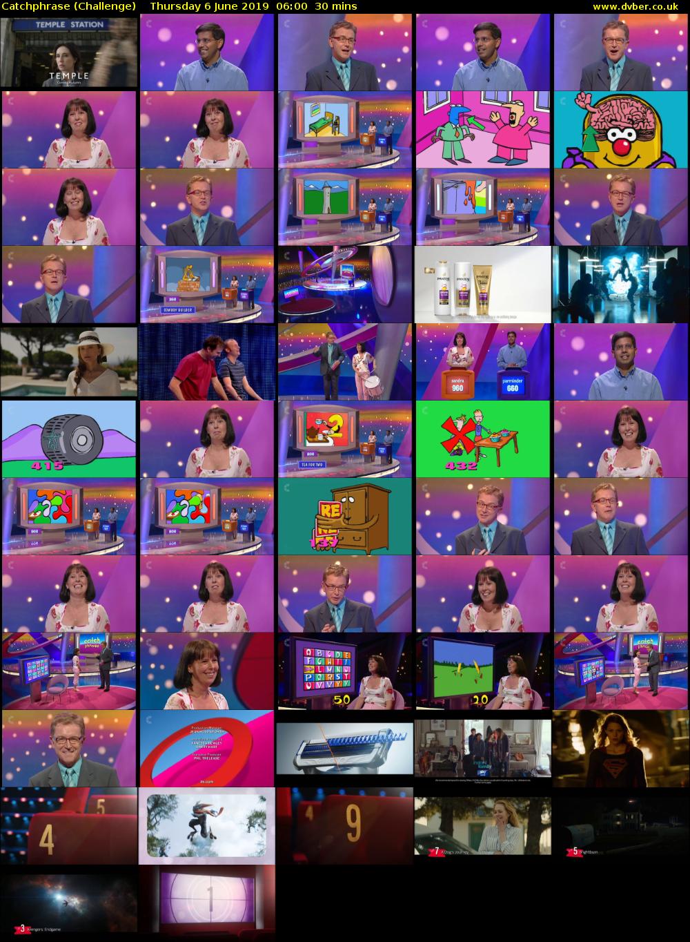 Catchphrase (Challenge) - 2019-06-06-0600