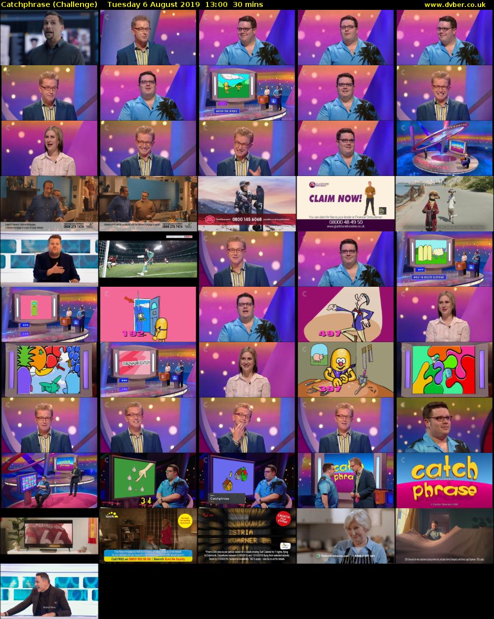 Catchphrase (Challenge) - 2019-08-06-1300
