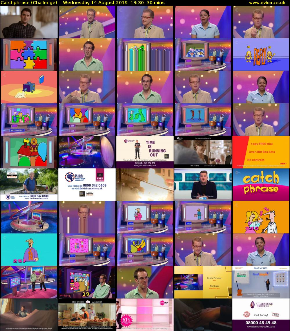 Catchphrase (Challenge) - 2019-08-14-1330