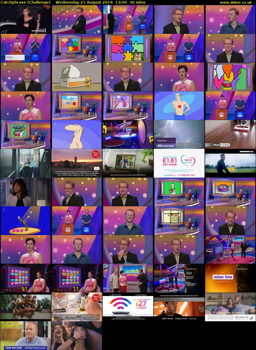 Catchphrase (Challenge) - 2019-08-21-1300