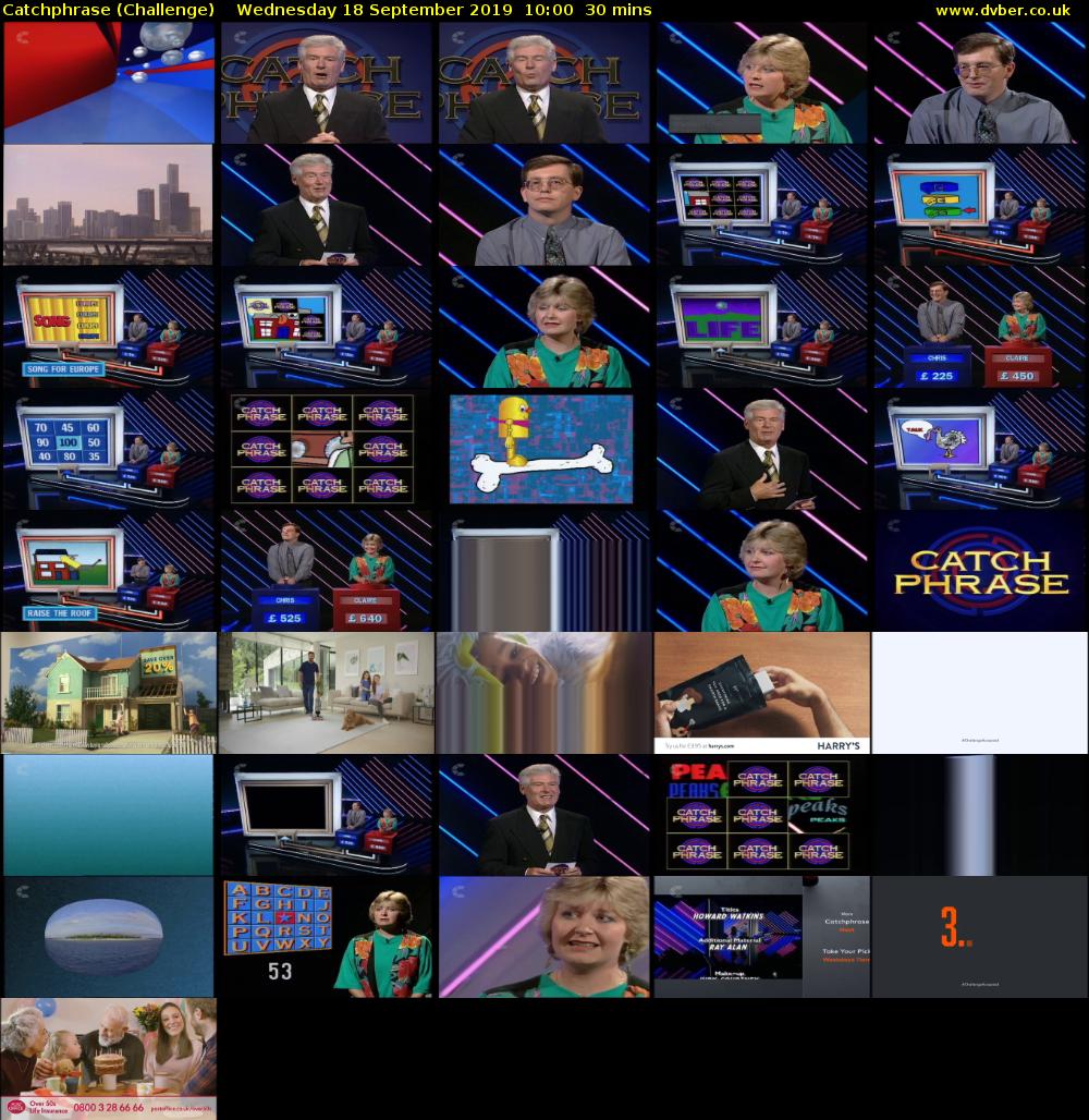 Catchphrase (Challenge) - 2019-09-18-1000