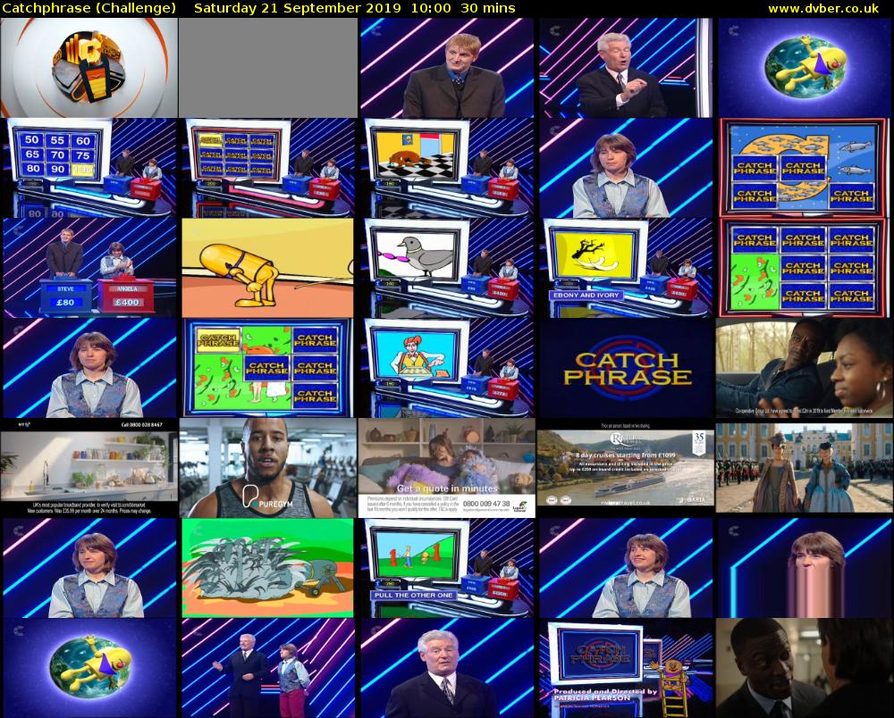 Catchphrase (Challenge) - 2019-09-21-1000
