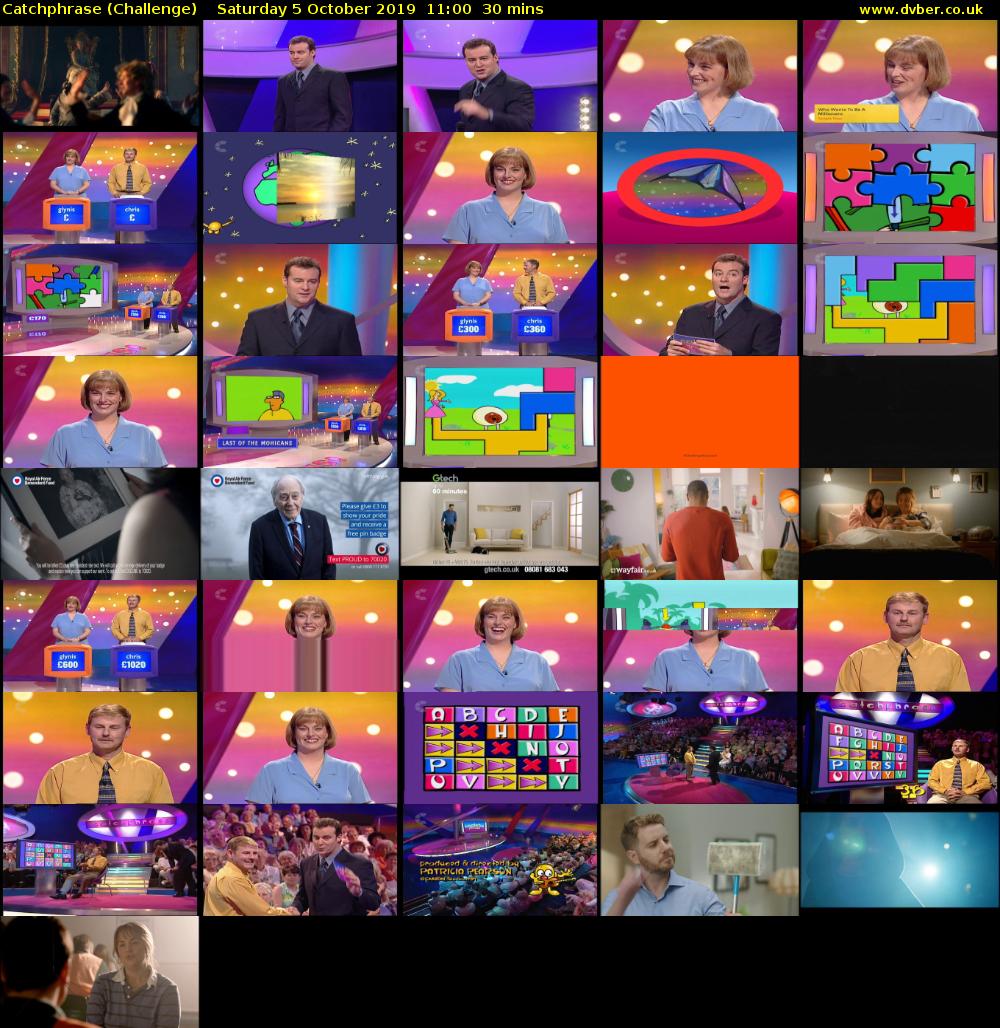Catchphrase (Challenge) - 2019-10-05-1100