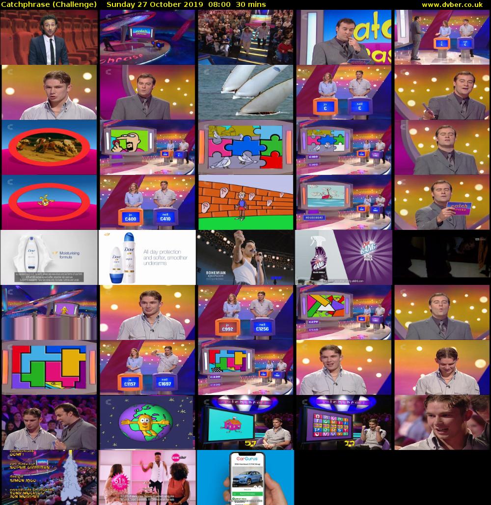 Catchphrase (Challenge) - 2019-10-27-0800