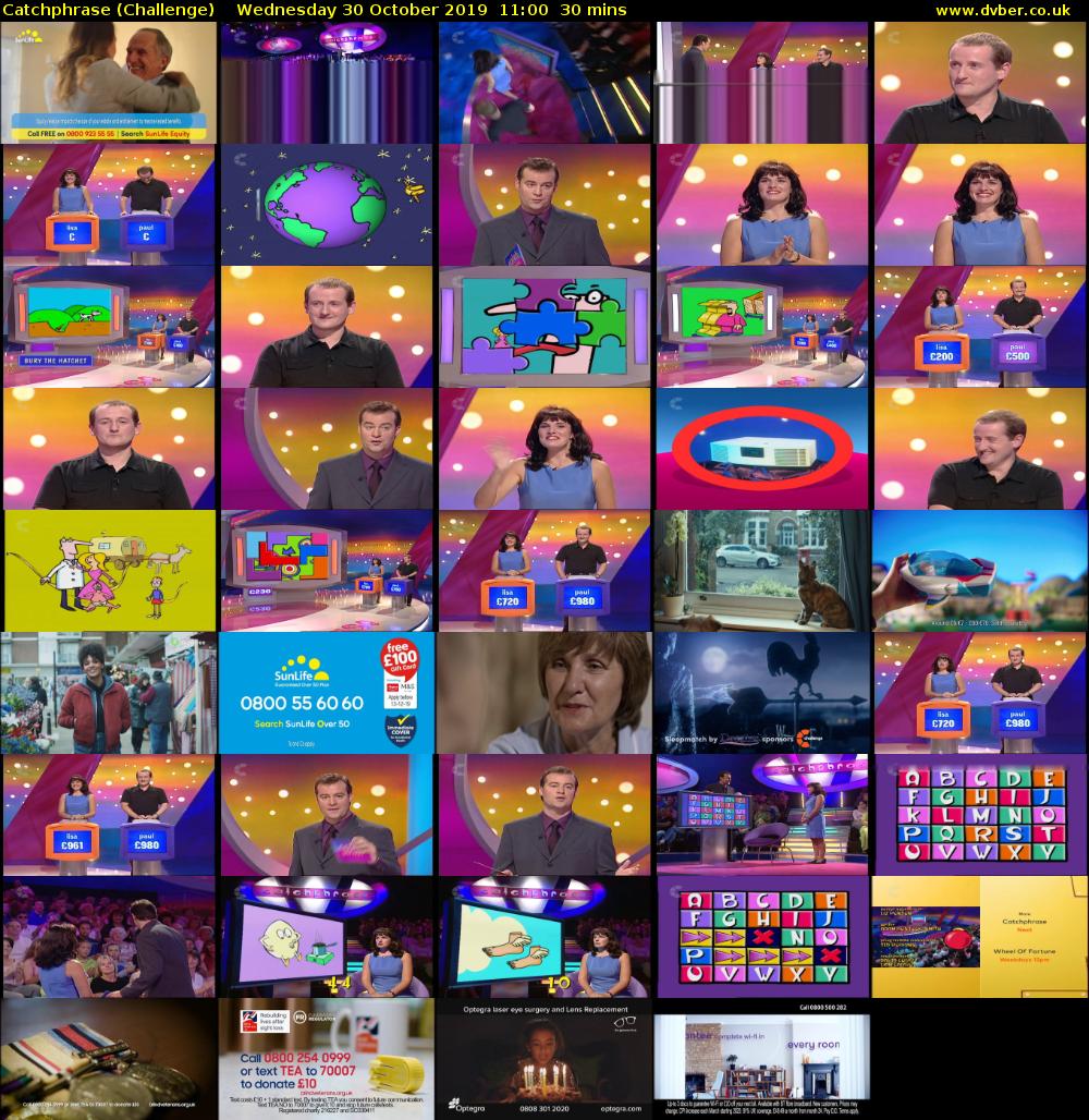 Catchphrase (Challenge) - 2019-10-30-1100