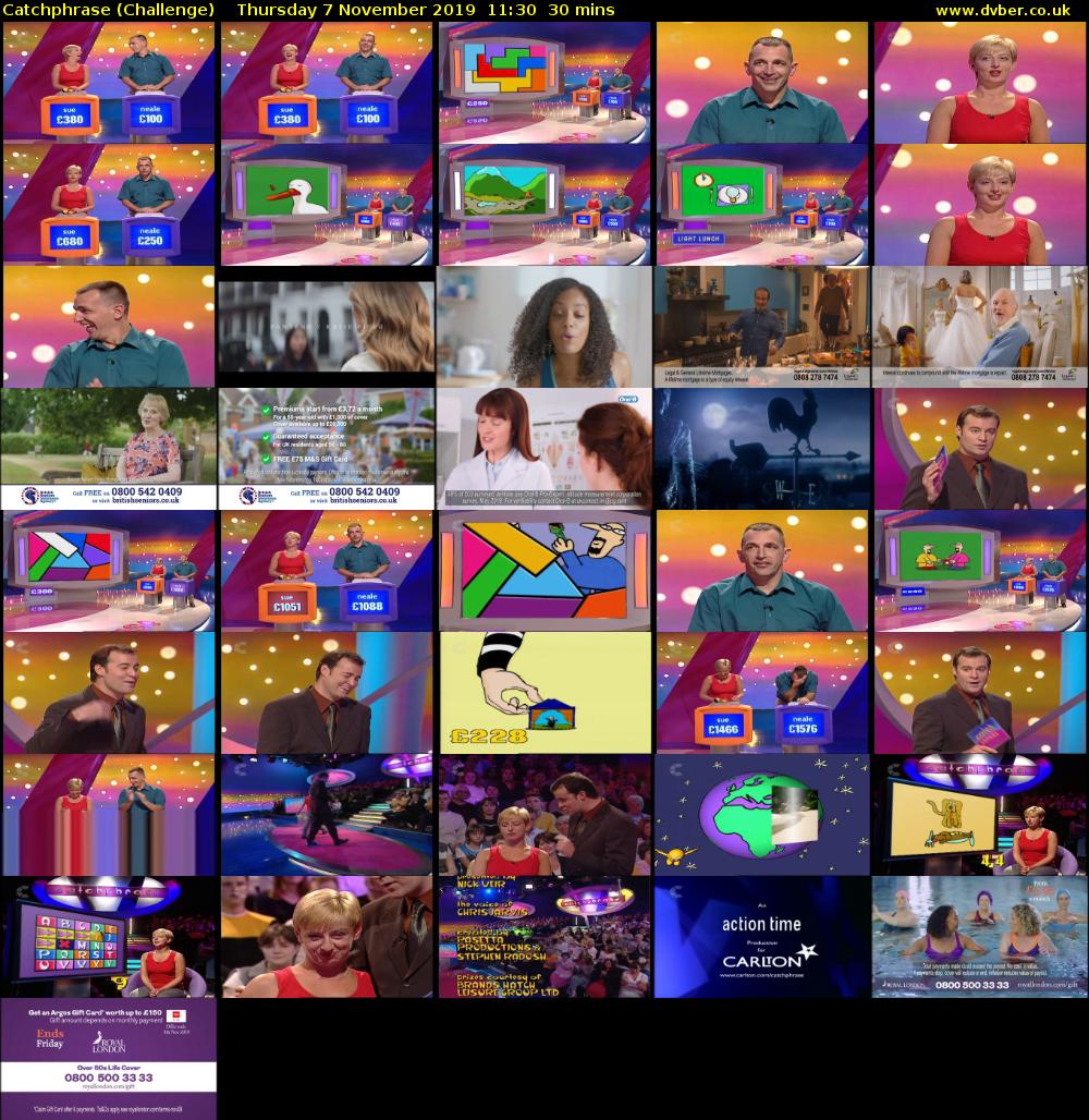 Catchphrase (Challenge) - 2019-11-07-1130