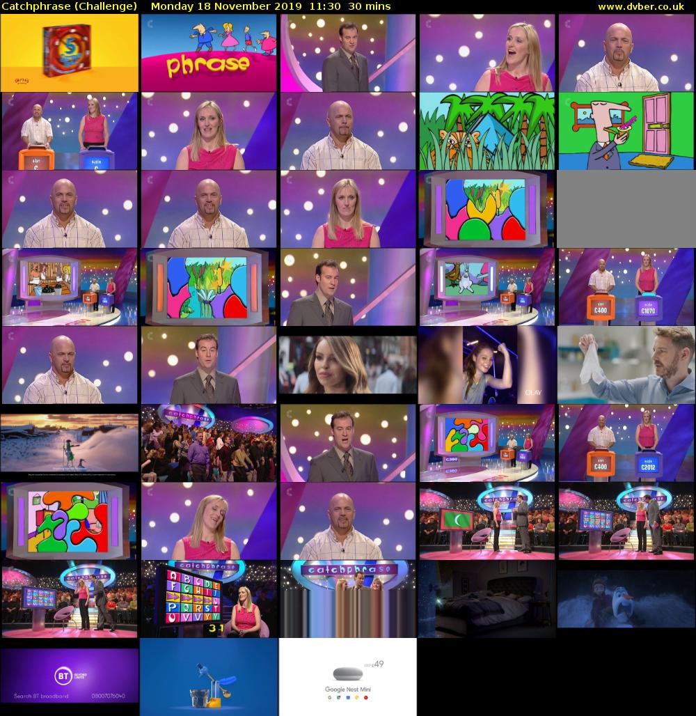 Catchphrase (Challenge) - 2019-11-18-1130