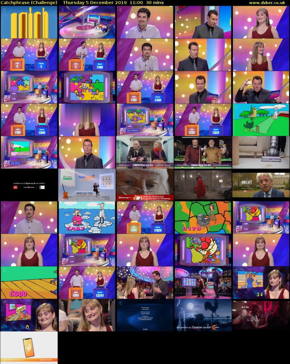 Catchphrase (Challenge) - 2019-12-05-1100